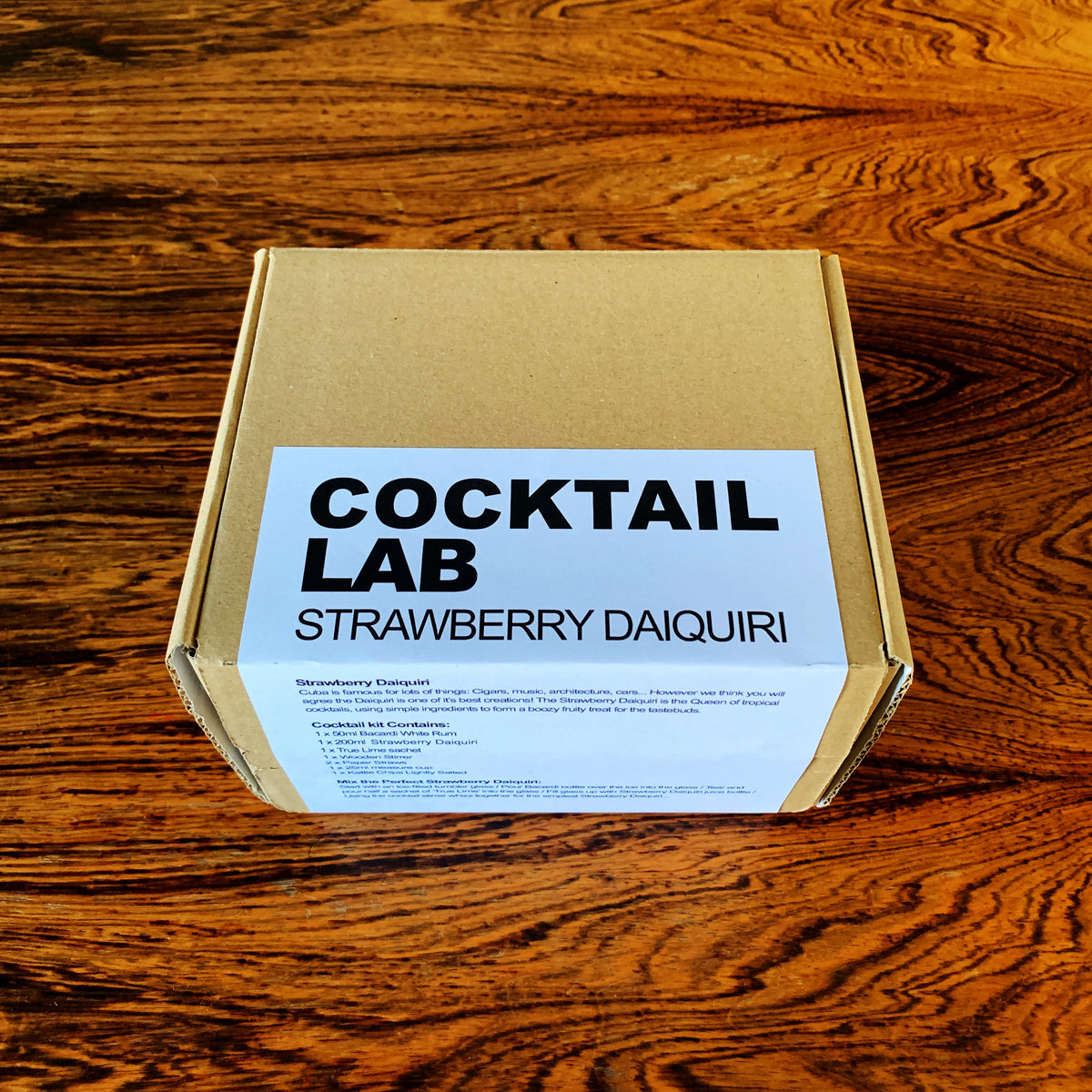 Strawberry Daiquiri Cocktail Kit & Crisps Box – Cocktail Lab