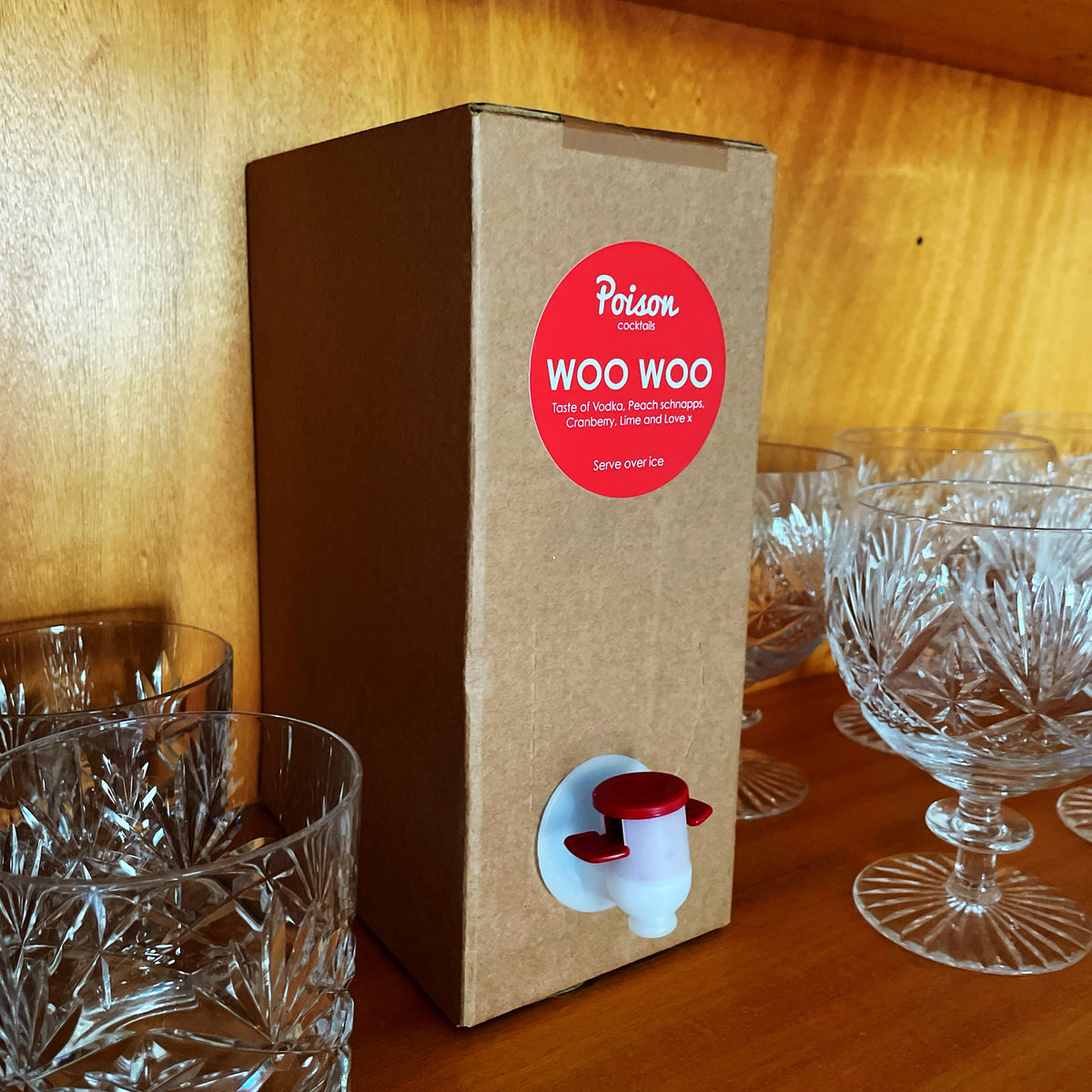 Pre-Mixed Woo Woo Cocktail Party Box 2 Litre – Cocktail Lab